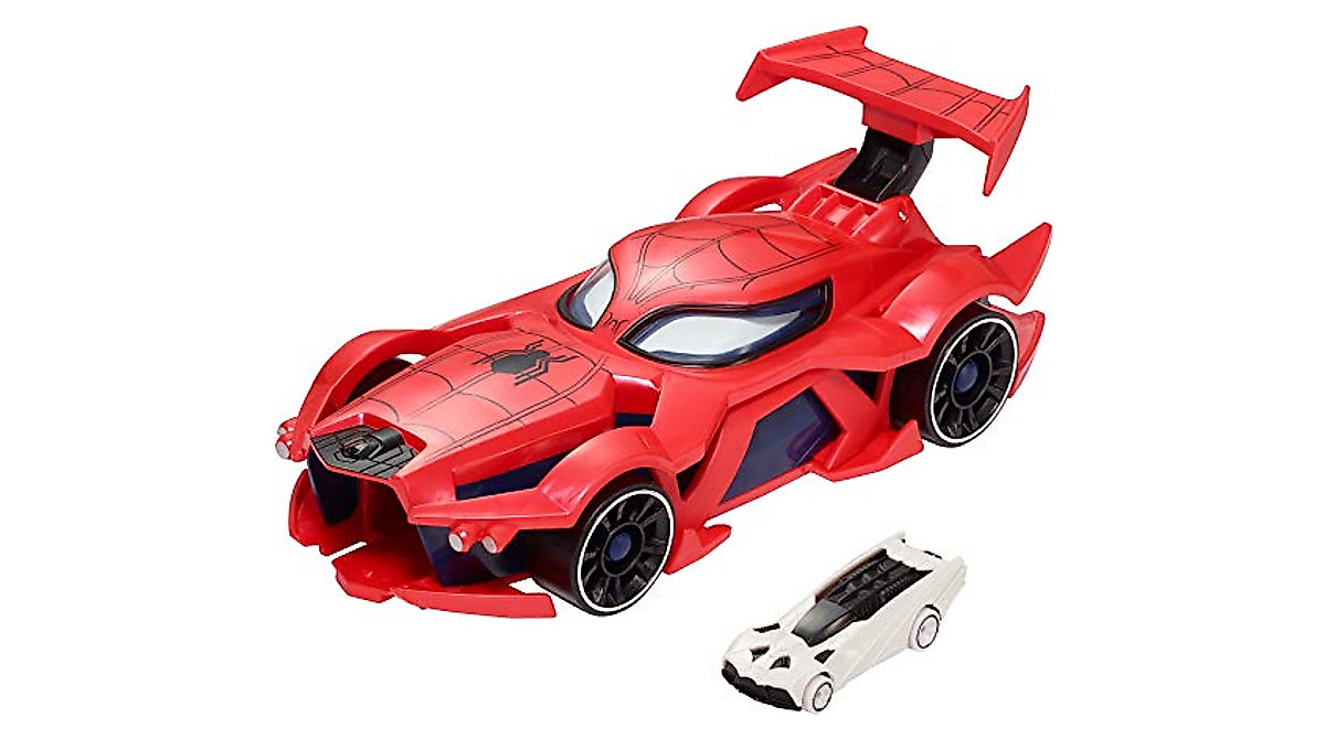 Spider-Man Web-Car Launcher - Hot Wheels Exclusive