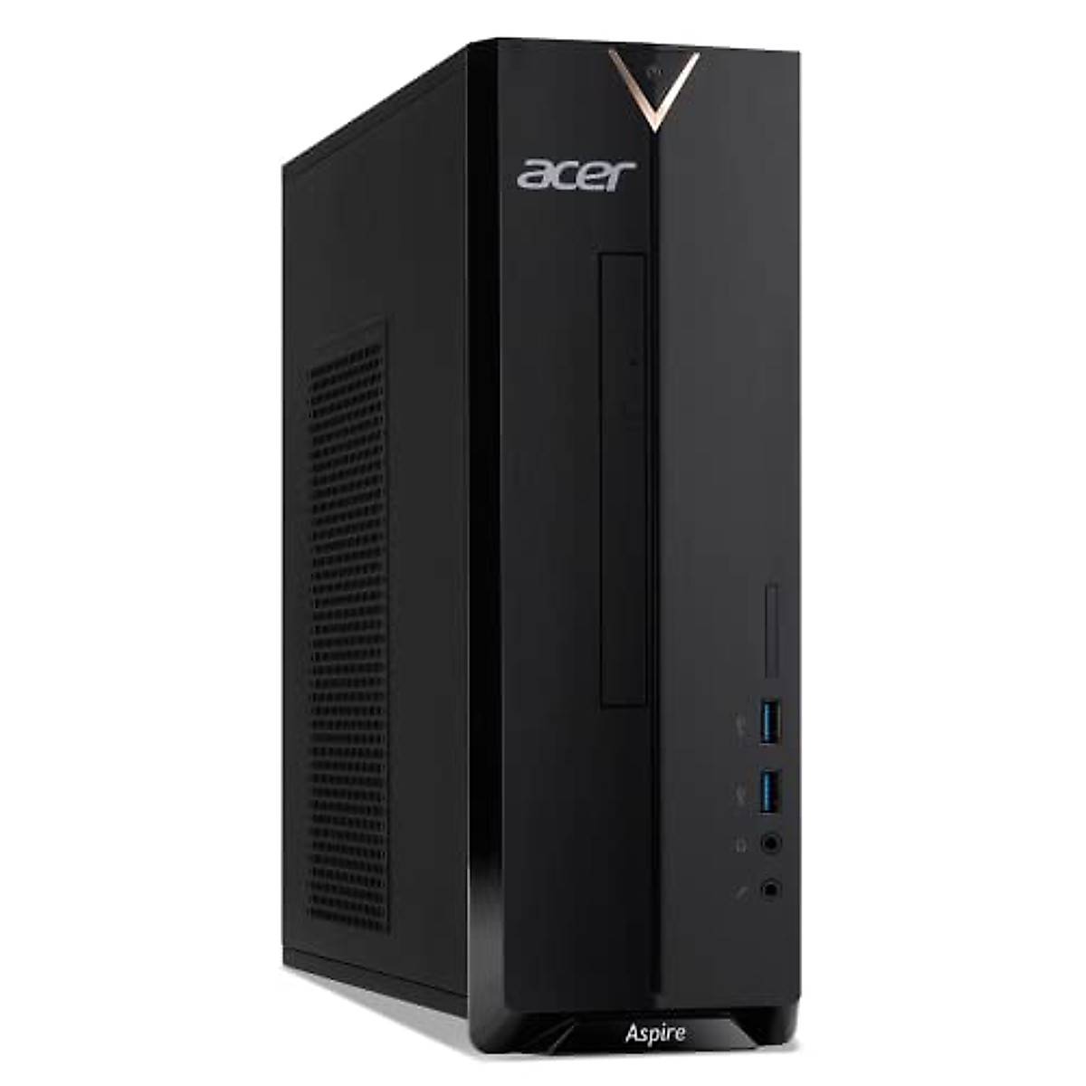 acer Aspire Tower Desktop, Intel Celeron J4125 Processor, 16GB RAM, 2TB PCIe SSD, DVD, Wi-Fi, Wired Keyboard & Mouse,HDMI, VGA, Windows 11 Home, Black