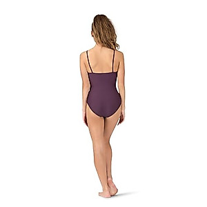 Theatricals Womens Square Neck Camisole Dance Leotard Black M TH5112