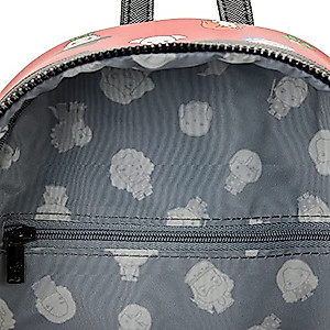 Loungefly Harry Potter Chibi Characters Red Allover Print Double Strap Shoulder Bag Purse