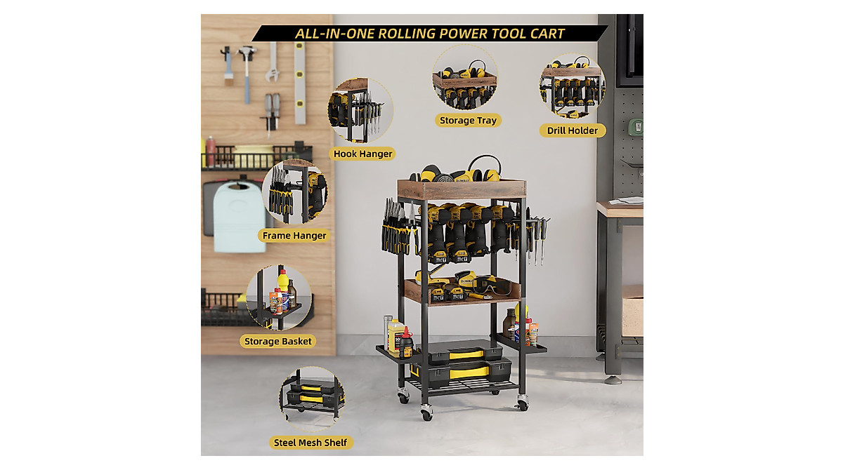 Organize Your Tools with Our Rolling Tool Chest