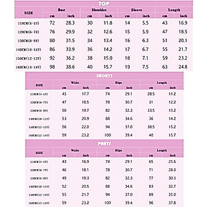 SWOMOG Kid's Silk Pajamas 3 Piece Girls Boys Satin Pajamas Set Button-Down PJs Sets Soft Lounge Sets Short Sleeve Sleepwear Champagne