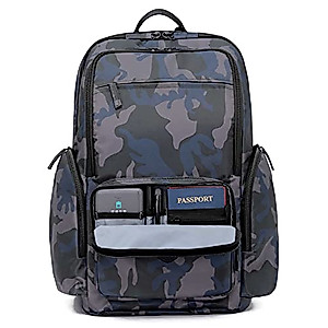 Harley-Davidson Bar & Shield Crinkle Nylon Water-Resistant Backpack - Camo
