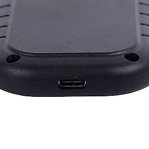 Pet Chip ID Scanner, Black Handheld Efficient Animal Tag Scanner for Dogs Cats