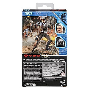G.I. Joe Classified Series #166, Major Bludd, Collectible 6 Inch Action Figure with 7 Accessories