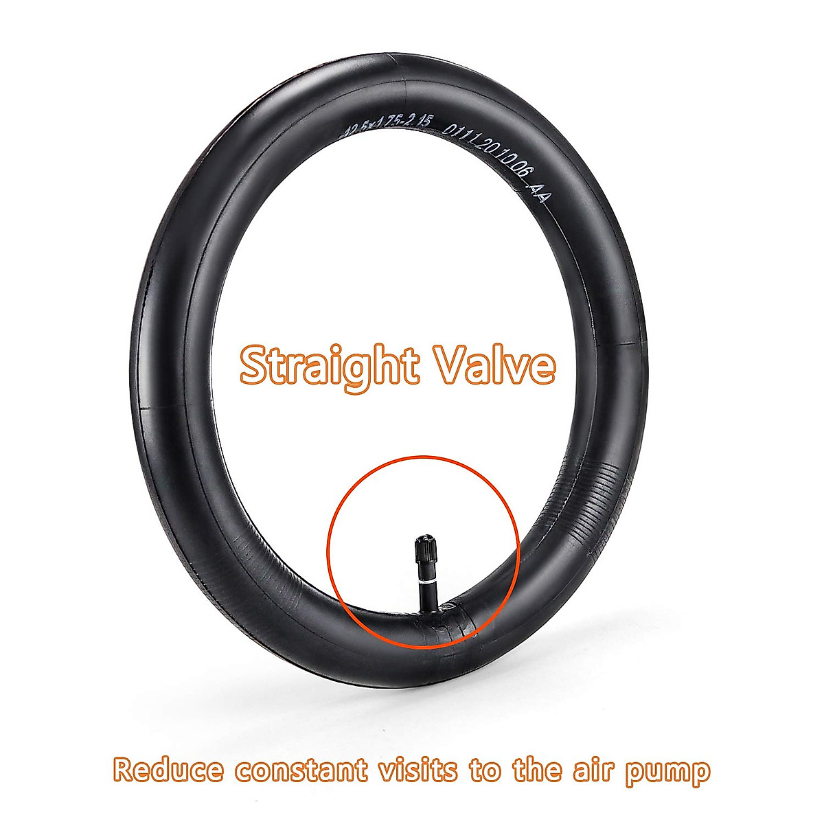 Cenipar 12.5x1.75/2.15'' Inner Tire Tubes,Premium Explosion Proof Front Wheel Replacement Tire Inner Tubes for All BOB Revolution, Royalbaby, and More Strollers, Pack of Two