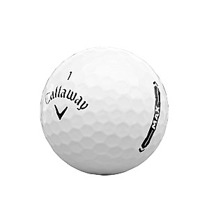 Callaway 2021 Supersoft Max Golf Balls , White