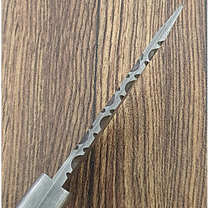 LOT OF 5 PIECES HAND FORGED DAMASCUS STEEL FULL TANG KNIFE BLANK BLADE KNIFE MAKING SUPPLIES