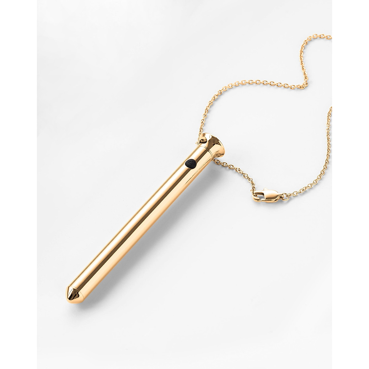 Crave Vesper 2 Original Vibrator Necklace | Wearable Sex Toys Vibrating Necklace for Adults | Luxury Adult Toys & Adult Toy Accessories, Gold