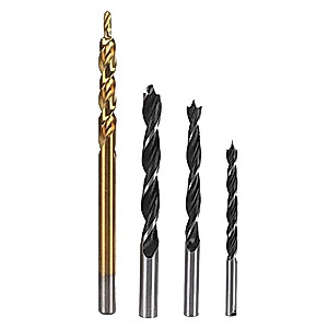 Complete 38Pcs Pocket Hole Jig Kit with 15 Degree Oblique Drill Guide for Precise Woodworking Hole Locator Tool and Drill Angle Guide