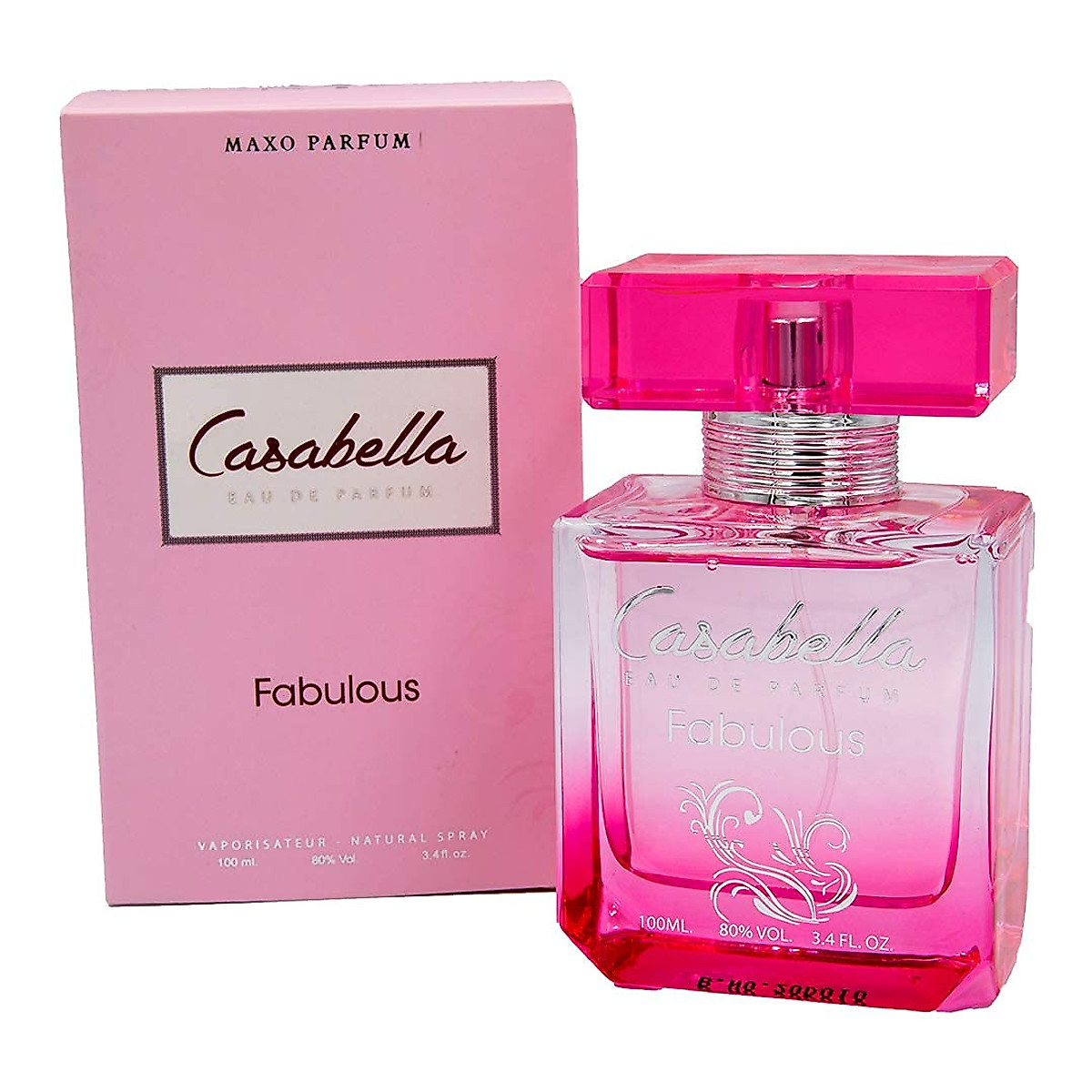 Dumont Casabella Fabulous - Eau De Parfum - 3.4oz - Unisex Perfume Body Spray for Men & Women - Musk, Cedarwood, & Fruity Fragrances - Long Lasting Cologne Mist Spray - for Him & Her