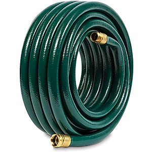 Gilmour 843501-1001 Flexogen Heavy Duty Watering Garden Hose 3/4in x 50 Feet, Green