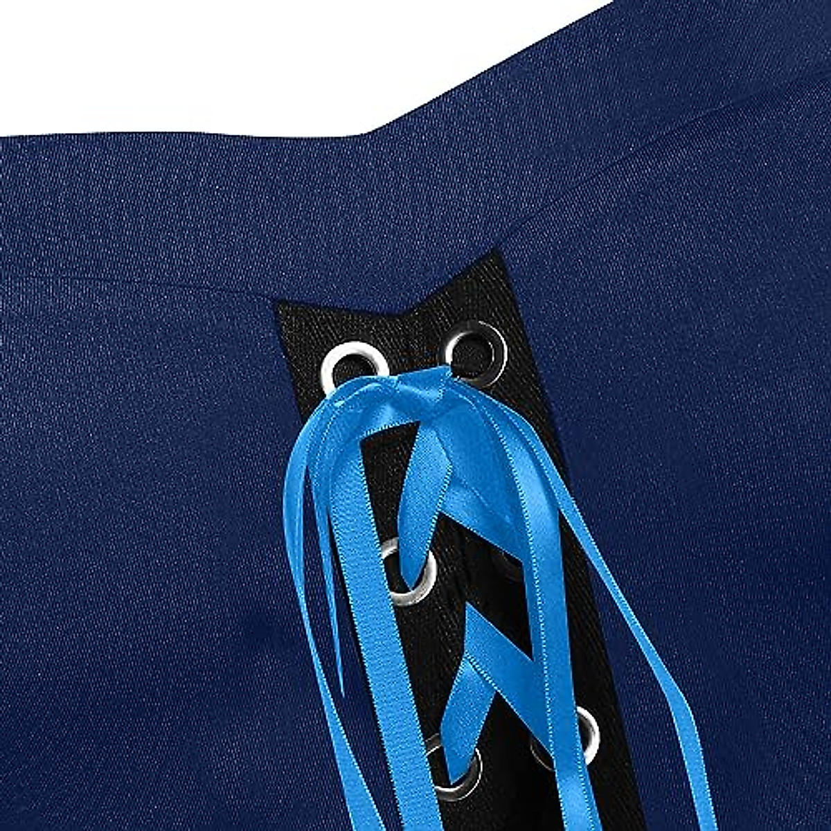 Halloween Costumes for Women Corset Mesh Gothic Steampunk Dress Goth Dress for Women Black Gothic Dress Ren Faire Corset Costume Scary Halloween Costumes for Women（3-Blue,X-Large）