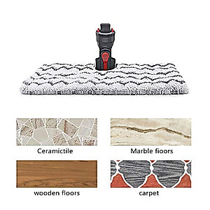 2-Pack Replacement Steaming Mop Pads for Shark Lift-Away Pro Steam Pocket Mop & Genius Steam Pocket Mop Series|Compare to Shark Part XTP184