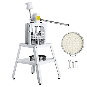 VEVOR Dough Divider,40PCS Manual Dough Divider Cutter,1.06oz - 4.94oz Dough Press Dough Cutting with 304 Stainless Steel Tray and Blade,Pastry Divider for Bakery,Restaurant,Commercial Food Preparation