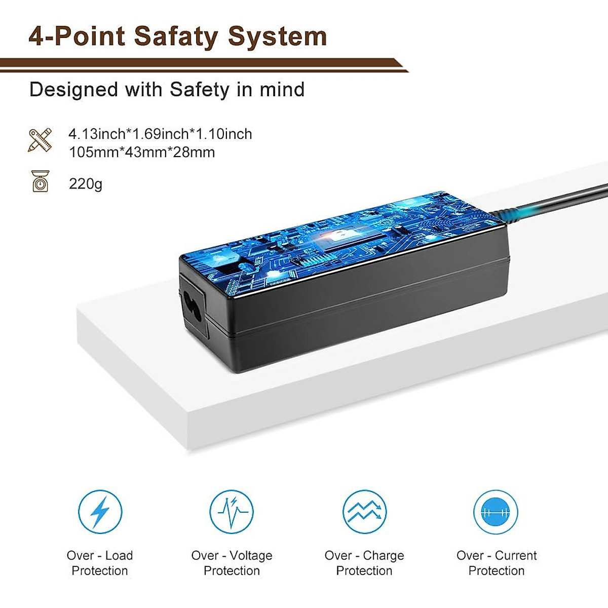 TAIFU 24V AC Adapter for Samsung HW-J355 2.1 Channel Wired Audio Soundbar HW-H450 HW-J370 HW-J450 HW-J550 HW-J551 HW-JM37 HW-JM47 HW-J8500 HW-H550 HW-H55 HW-H570 A6024_DSM A6324_DSM Power Supply Cord
