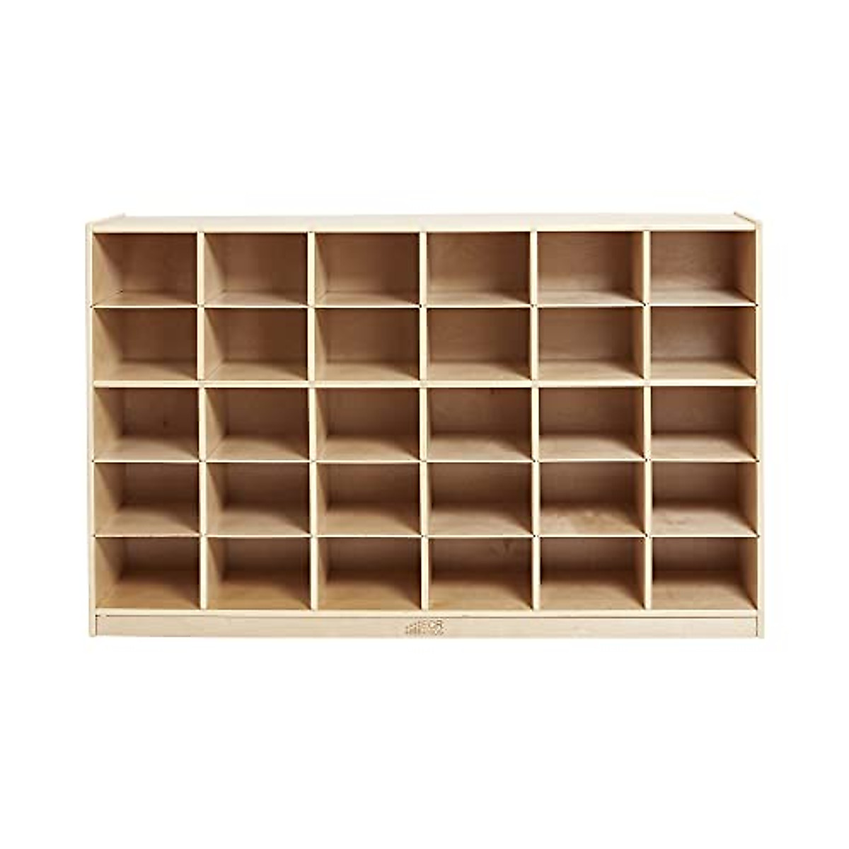 ECR4Kids ECRKids Storage & Organization, 30 Cubbies, Birch Finish