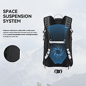 Kailas 20L Hiking Daypack Lightweight Backpack Waterproof Camping Backpack for Outdoor Sports