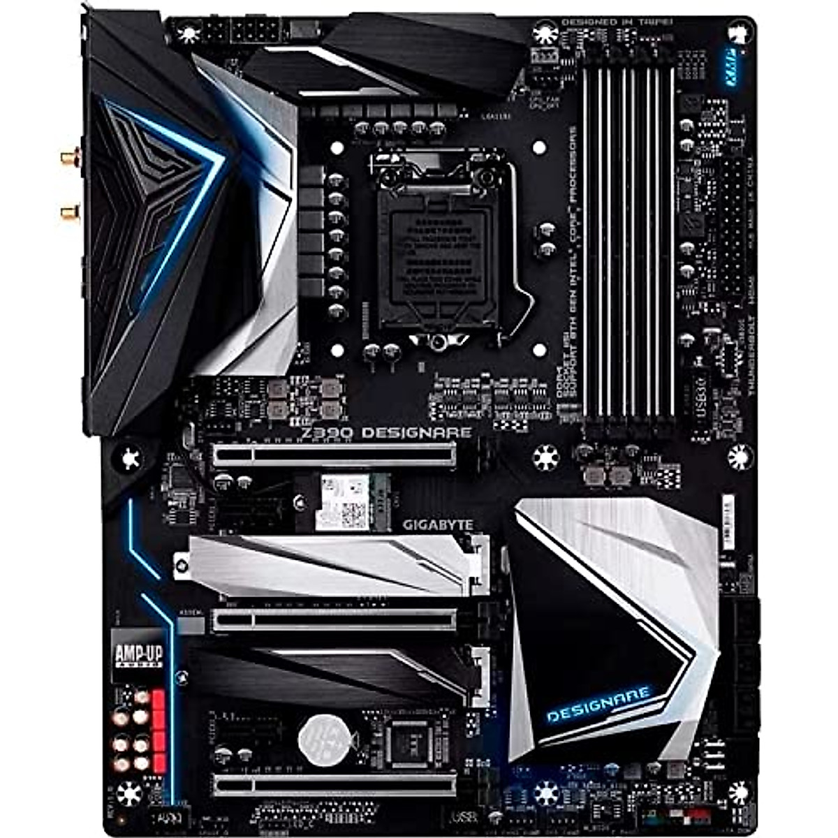 GIGABYTE Z390 DESIGNARE Gigabyte (Intel LGA1151/Z390/ATX/2xM.2/Thunderbolt 3/Onboard AC Wifi/12+1 Phases Digital Vrm/Motherboard)