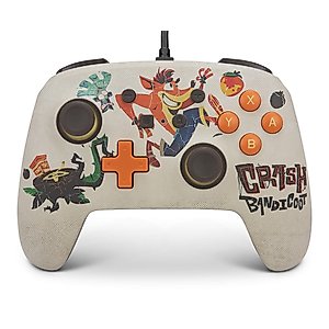 PowerA Enhanced Wired Controller for Nintendo Switch - Quantum Crash