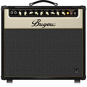 Bugera V55 INFINIUM 55-Watt Vintage 2-Channel Tube Combo with INFINIUM Tube Life Multiplier, Original Turbosound Speaker and Reverb