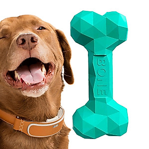Generic Pet Bone Toy - Puppy Latex Toy, Dog No Stuffing Toys | Soft Silicone Chewer, Bite Resistant Chew, Bite Teeth Grinding Boredom Relief Toys for Dogs Puppies Dentals Health, Latex