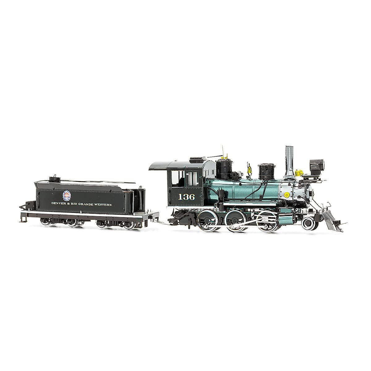 Fascinations Metal Earth Wild West 2-6-0 Locomotive 3D Metal Model Kit
