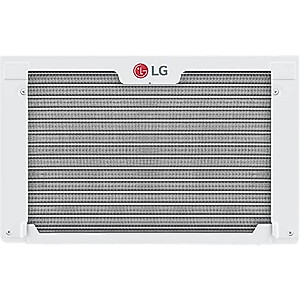 LG 9,500 BTU Dual Inverter Smart Window Air Conditioner, Cools 450 Sq. Ft., Ultra Quiet Operation, Up to 15% More Energy Savings, ENERGY STAR®, works with LG ThinQ, Amazon Alexa and Hey Google, 115V