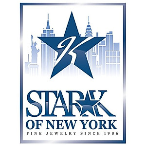 Star K Created Sapphire Drop Pear Shaped Pendant Necklace 14 kt White Gold