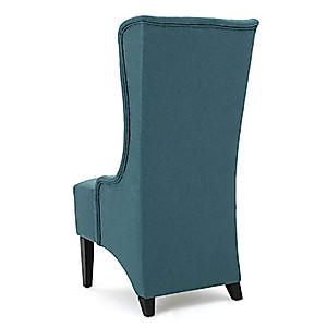 Christopher Knight Home Callie Fabric Dining Chair, Teal Dimensions: 23.25”D x 28.75”W x 46.25”H