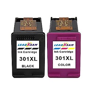 301XL Refilled Ink Cartridge Replacement for HP 301 XL HP301 DeskJet 1050 2050 3050 2150 3150 1010 1510 2540 Printer (1BK+1COLOR)