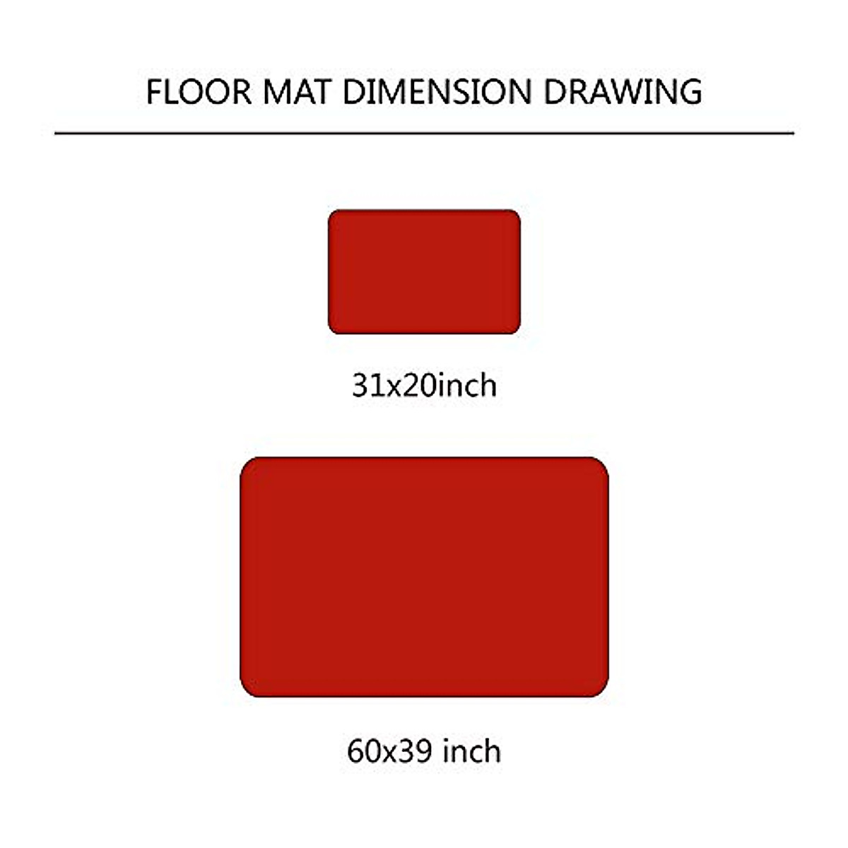 ZZAEO Area Rug 60 x 39 inch Home Decoration Floor Mat for Living Room Bedroom (Play Basketball)