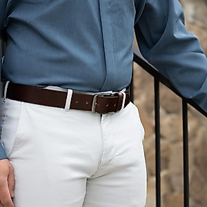 Nickel Zero Millennial Brown Belt (32")