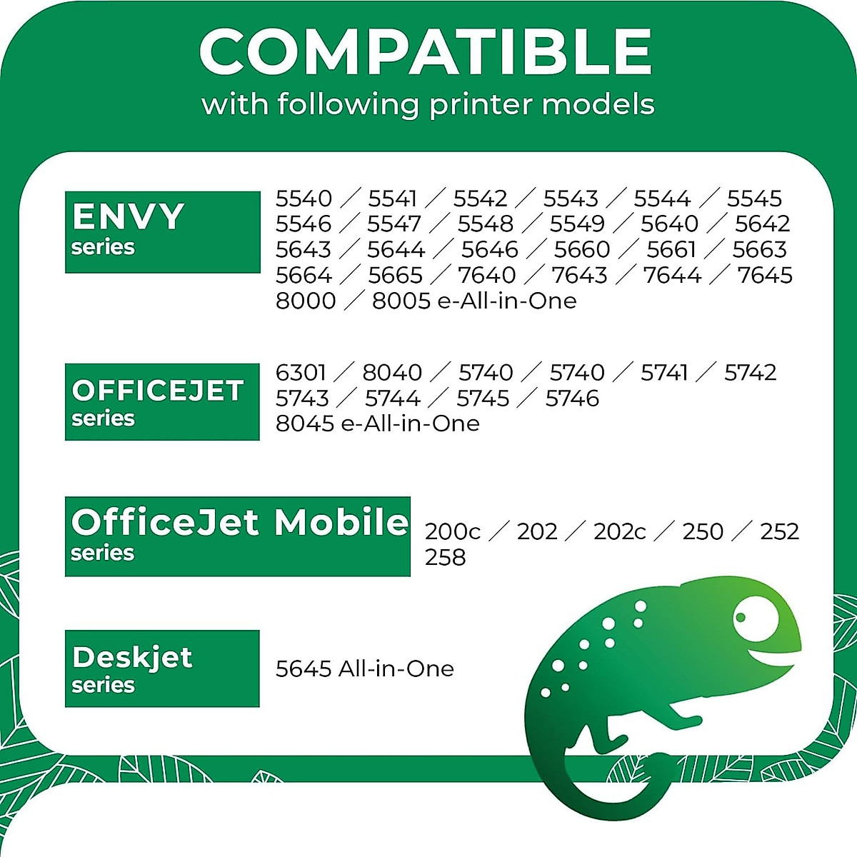 COLORETTO 62XL Ink Cartridge for HP Envy 7645 7640 5540 5642 5643 5640 5660 Officejet 5740 5746 200 250 258 Printers as Replacement of HP 62 XL 62xl hp62xl hp62 High Yield Combo Pack (2 Black)