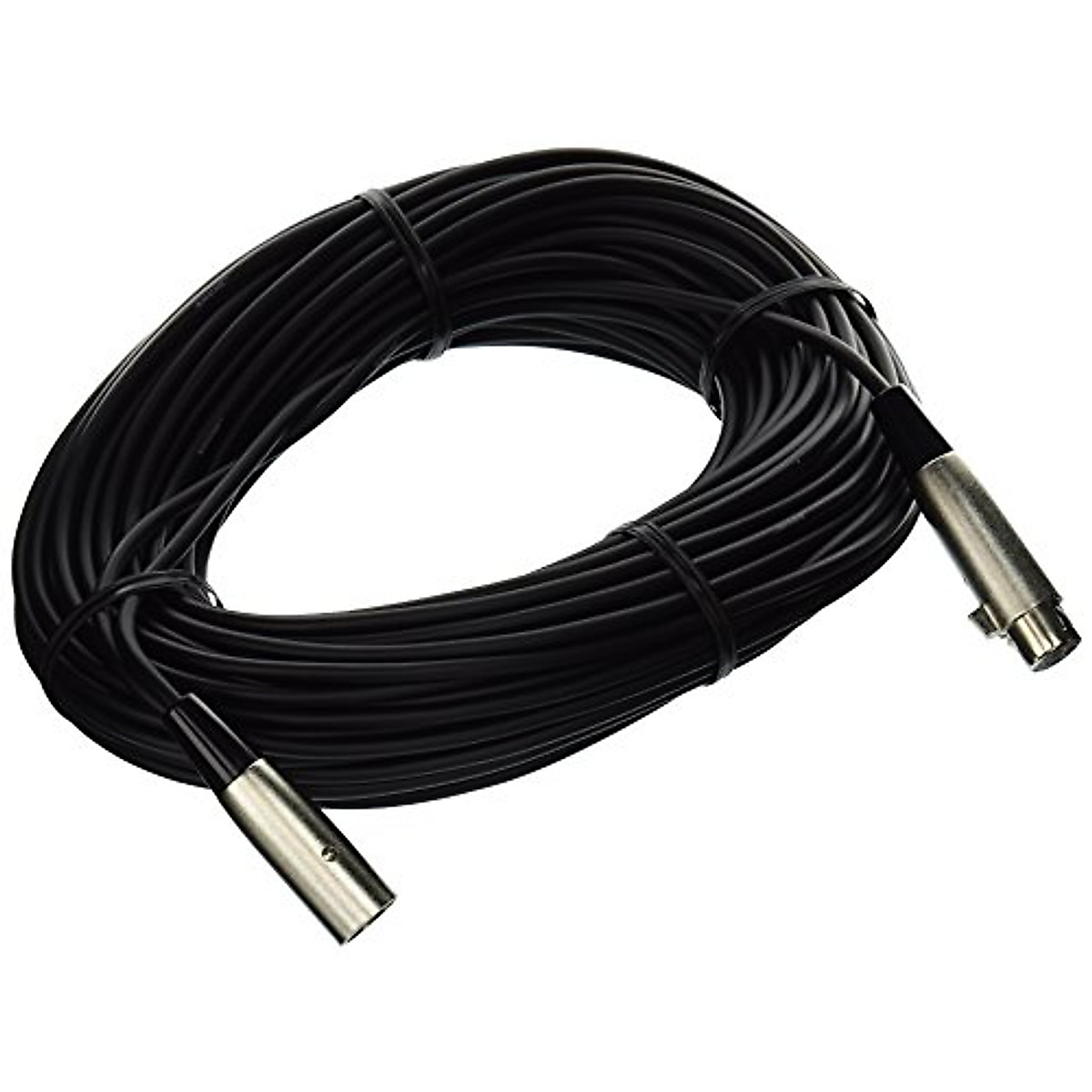 Shure C100J 100' Hi-Flex Cable, Chrome XLR Connectors