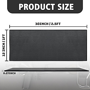 Peloton Bike Mat | 7.5mm Thickness, Exercise Bike Mat/Treadmill Mat for Hardwood Floors or Carpet, Non-Slip Sweat-Proof Exercise Equipment Mat for Bike Trainer/Stationary Spin Bike/Indoor Cycling