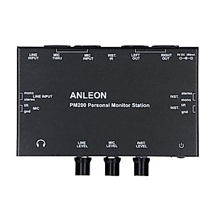 ANLEON PM200 Personal Monitor Station Multi-Channel Mixer stage monitor