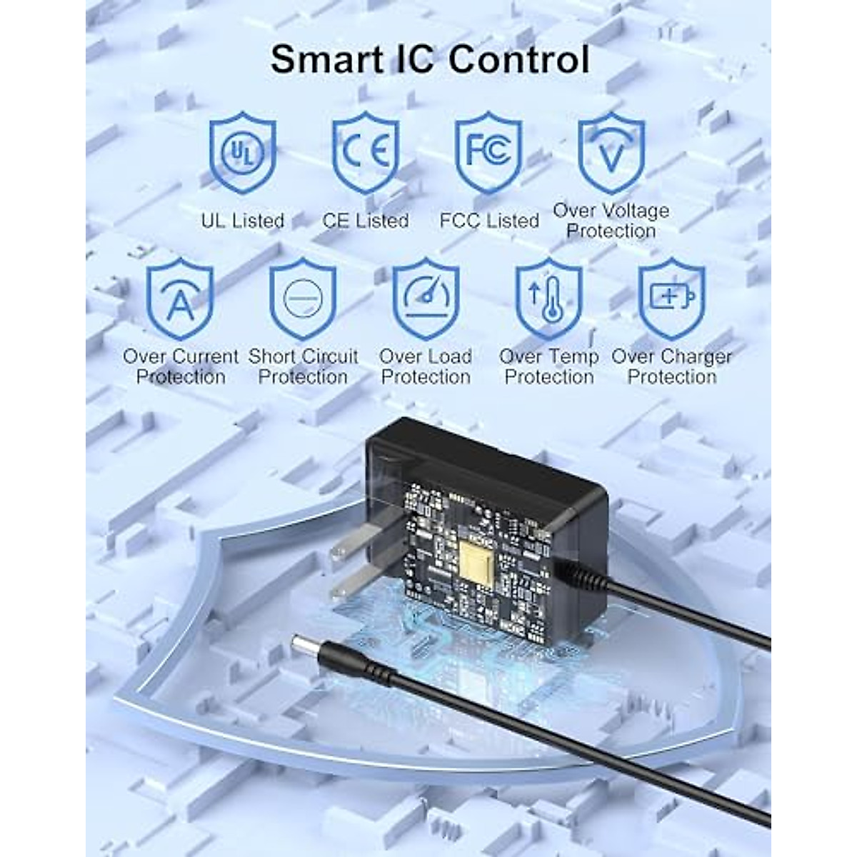 12V2A Replacement for Gateway Laptop Charger Compatible with GWTC116-2 GWTN156-11 GWTN116-1 GWNC21524 GWTC116-1 GWTN116-3 GWTN141-1 GWTN141-5 EVOO EV-C-116-5 EV-C-116-6 N11SP3 Laptop Power Supply