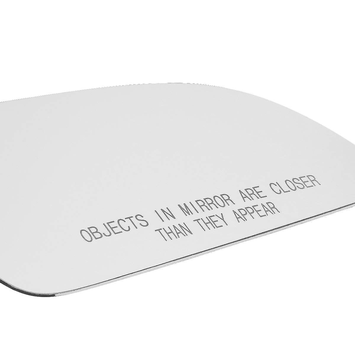 DNA MOTORING SMP-024-R Factory OE Style Right/Passenger Side Door Rear View Mirror Glass Lens [Compatible with 82-92 Camaro / 84-96 Corvette / 86-87 El Camino / 84-88 Fiero / 82-92 Firebird]