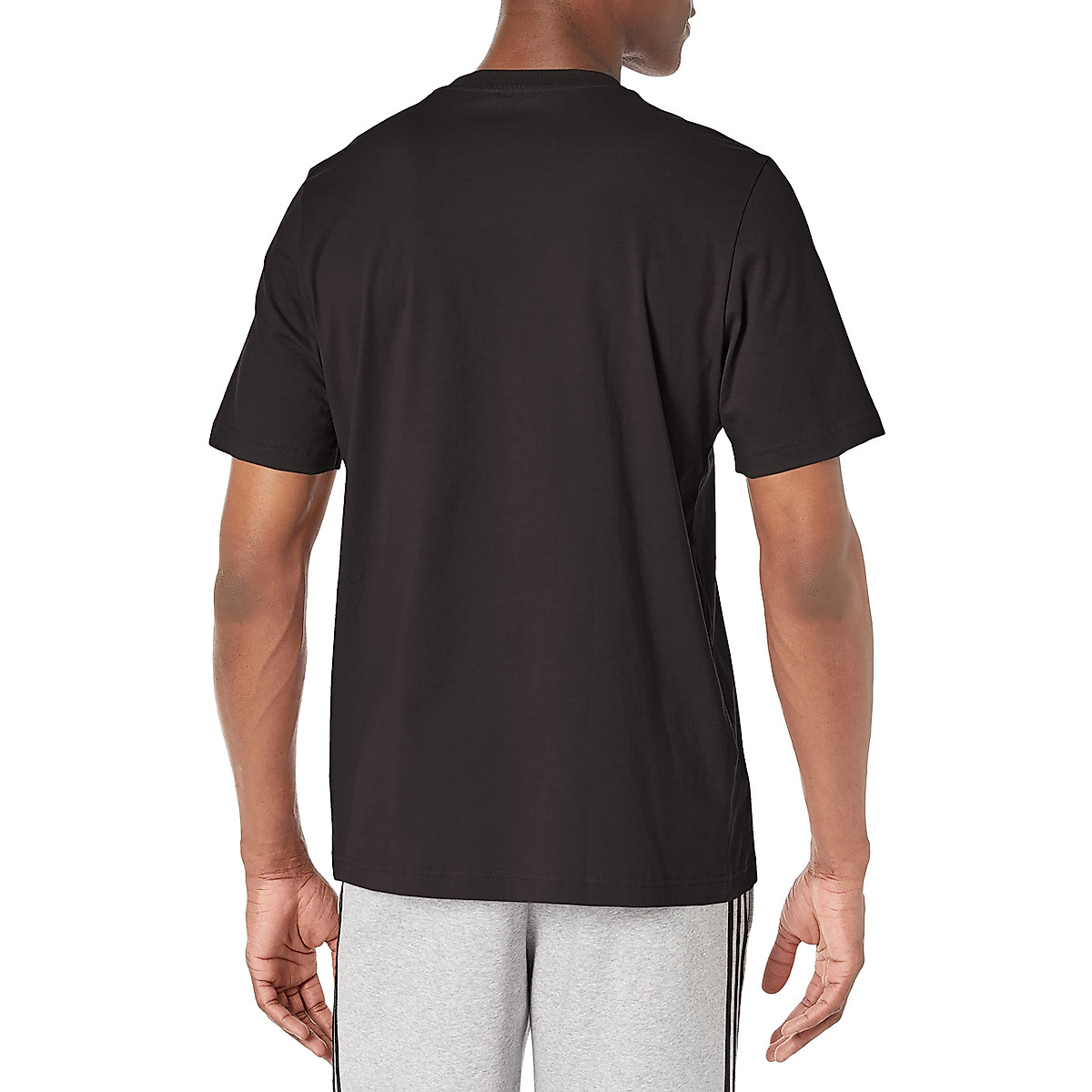 adidas mens JNGL Long Tee Hazy Sky Small