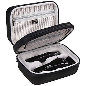 Aproca Hard Storage Travel Storage Case for Andis Professional Cordless Fade Combo Envy Li Clipper & Slimline Li Trimmer 75020