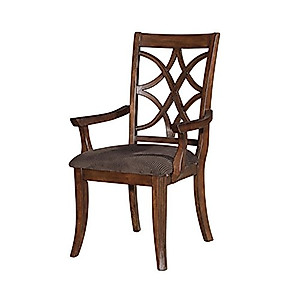 ACME Keenan Side Chair, Walnut Finish, Set of 2