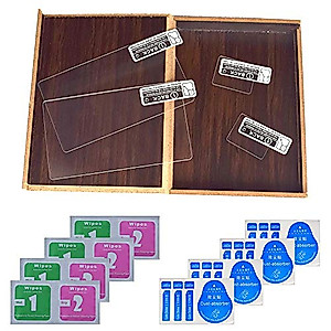 ULBTER Z6II Z7II Screen Protector for Nikon Z 7II / Z 6II + Top [2+2Pack] 0.3mm 9H Hardness Z7 II Z6 II Tempered Glass Cover Anti-Scrach Anti-Fingerprint Anti-Bubble