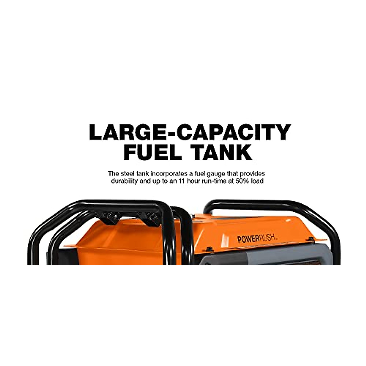 Generac 7676 GP8000E 8,000-Watt Gas-Powered Portable Generator - Electric Start with COsense - Powerrush Advanced Technology - Reliable Power for Emergencies and Recreation - CARB Compliant