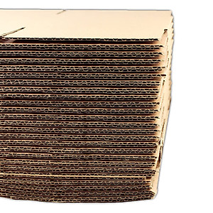 EcoSwift 10 4x4x6 Corrugated Cardboard Packing Boxes Mailing Moving Shipping Box Cartons