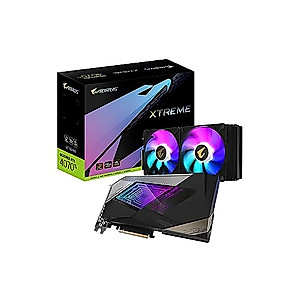 Gigabyte AORUS GeForce RTX 4070 Ti 12GB Xtreme WATERFORCE Graphics Card, WATERFORCE All-in-one Cooling System, 12GB 192-bit GDDR6X, GV-N407TAORUSX W-12GD Video Card