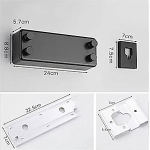 N/A Retractable Clothesline Laundry Line with Adjustable Stainless Steel Double Rope,Wall Mounted Space-Saver Drying Line ( Color : .b , Size : 1 )