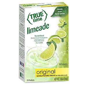 True Lime LIMEADE & WATERMELON (Pack of 4 | 2 boxes each flavor) 10ct each box. True Lemon | True Citrus