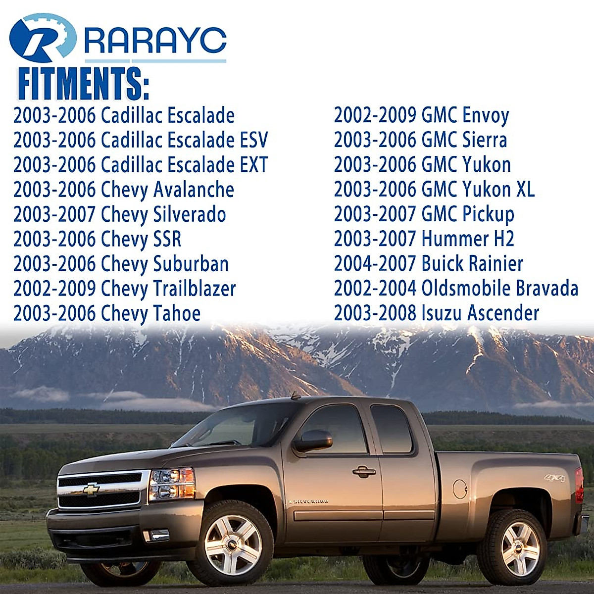 Turn Signal Switch | Replacement for 2002-2009 Chevy Silverado Tahoe GMC Envoy Sierra Yukon Buick & More | Replaces# 12450067, D6299A, SW3792