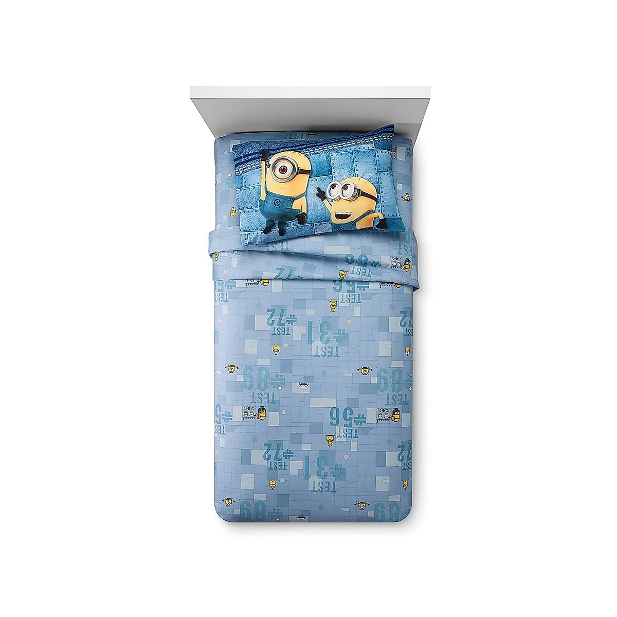 Despicable Me 3 Minions Blue Sheet Set (Twin) 3pc